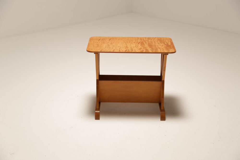 Vintage Beech Wood Magazine Table | The Vintage Hub