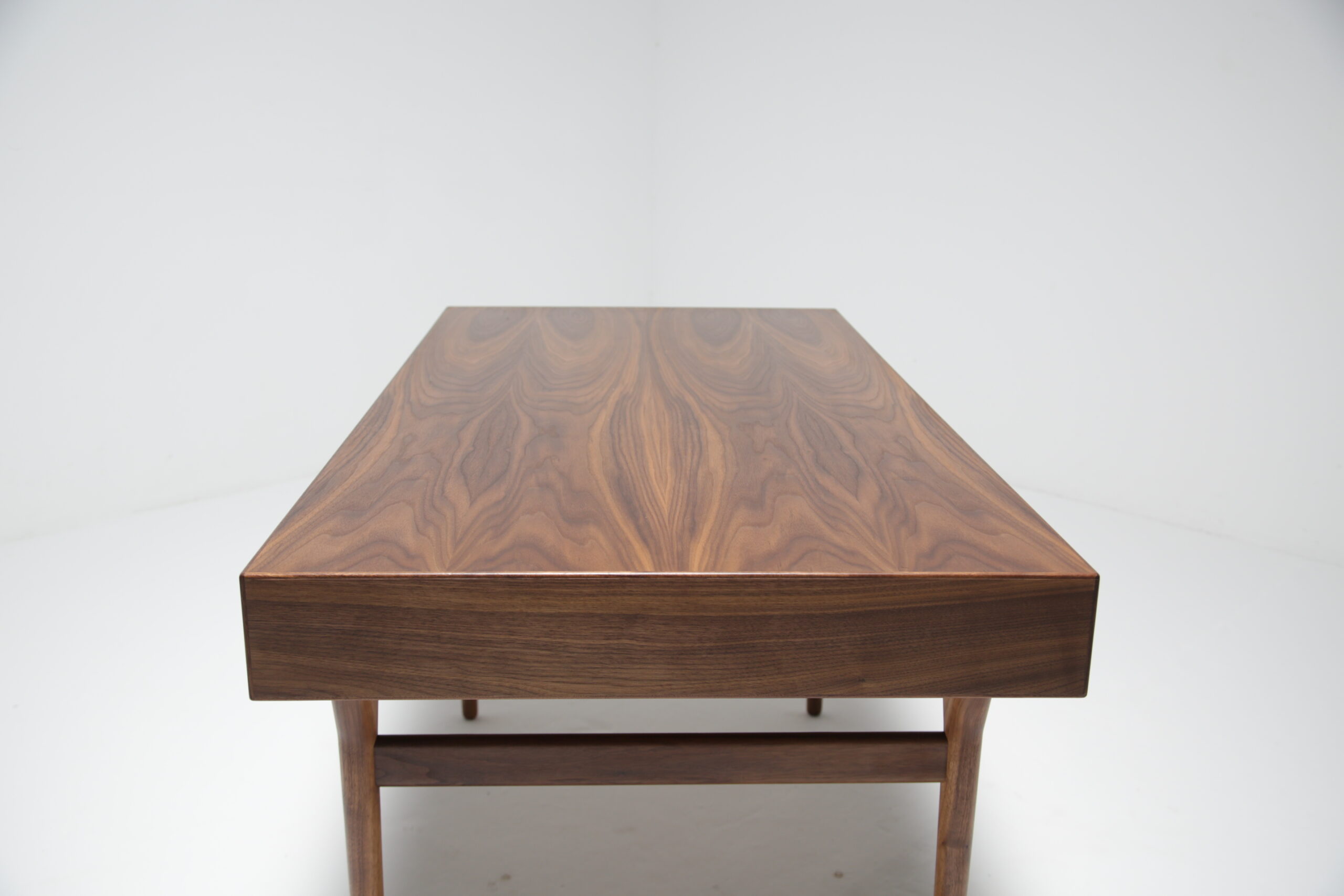 Walnut Desk "ND93" by Nanna Ditzel, Denmark, contemporary. - The ...