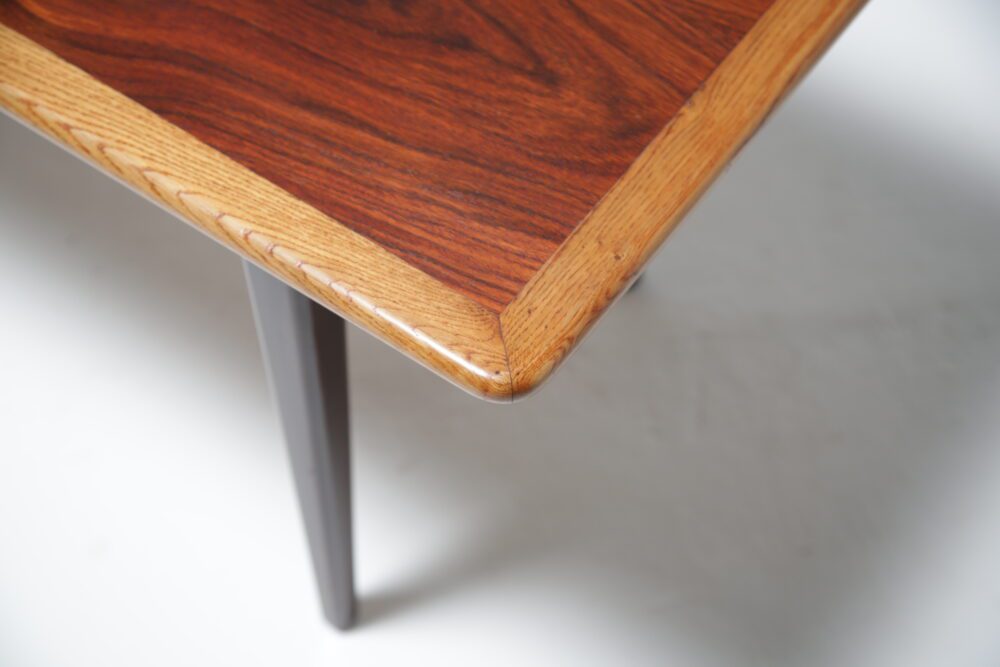 Oak and Stained Birch Coffee Table, Sweden, 1970s. | The Vintage Hub
