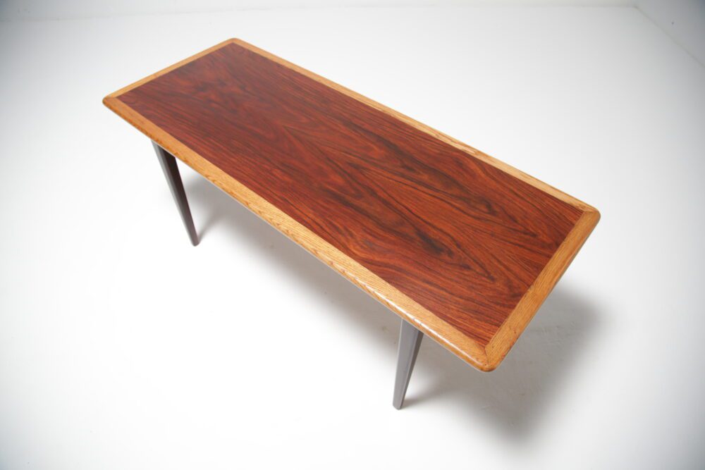 Oak and Stained Birch Coffee Table, Sweden, 1970s. | The Vintage Hub