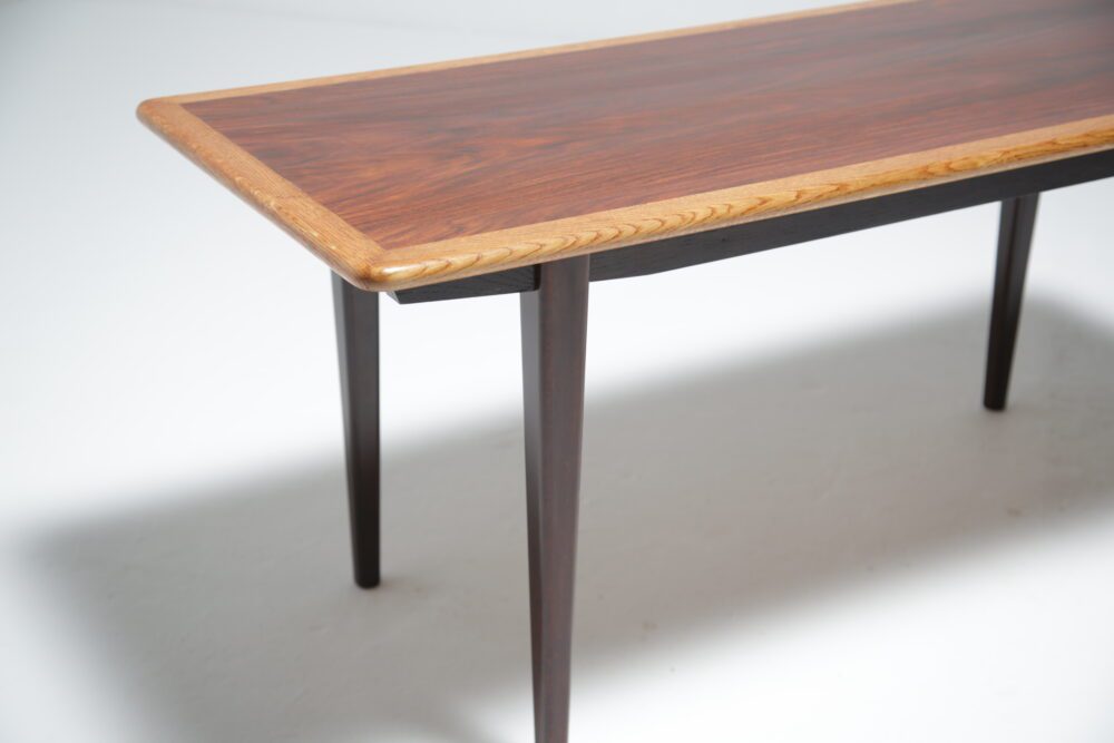 Oak and Stained Birch Coffee Table, Sweden, 1970s. | The Vintage Hub