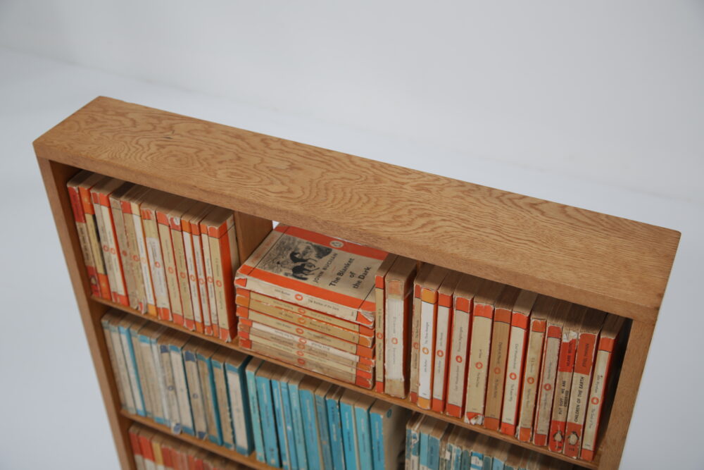 Vintage Penguin Books Bookcase by Beaver & Tapley, 1950s. | The Vintage Hub