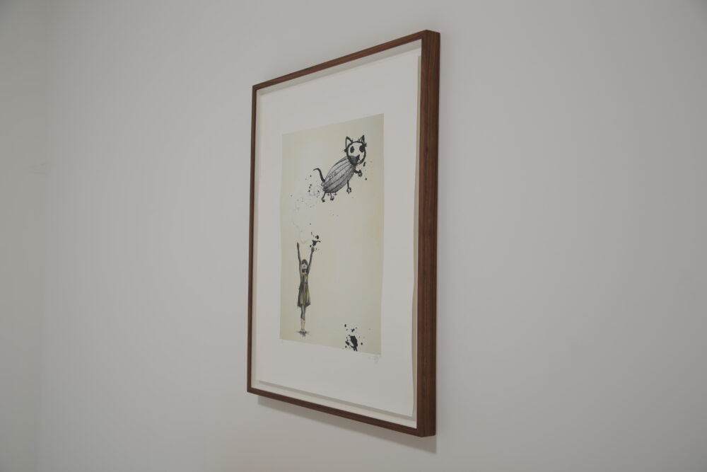 'And One Day Blimp Cat Floated Away' Limited Print by Candice Tripp ...